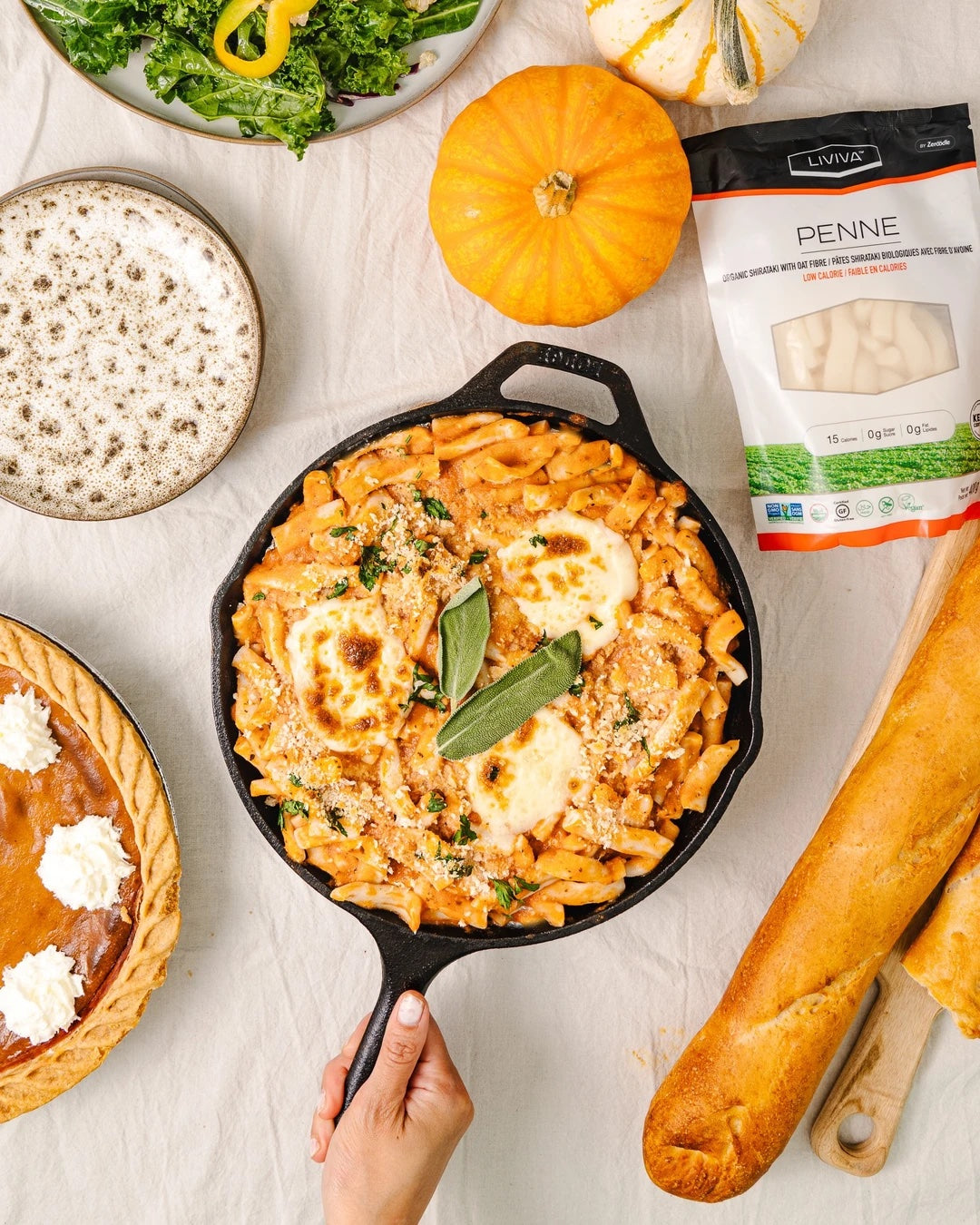Butternut Squash Penne - Low Carb Canada