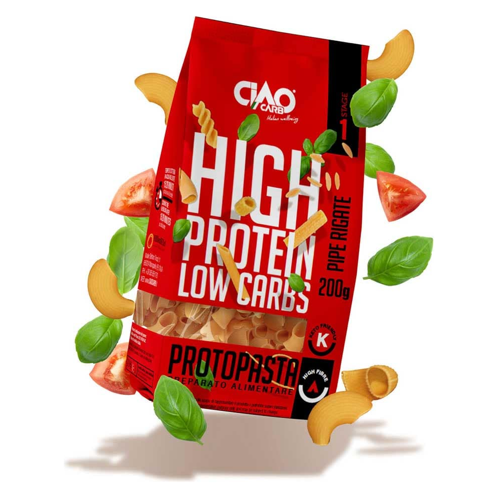 Ciao Carb - Proto Pasta - Pipe Rigate- 200g – Low Carb Canada