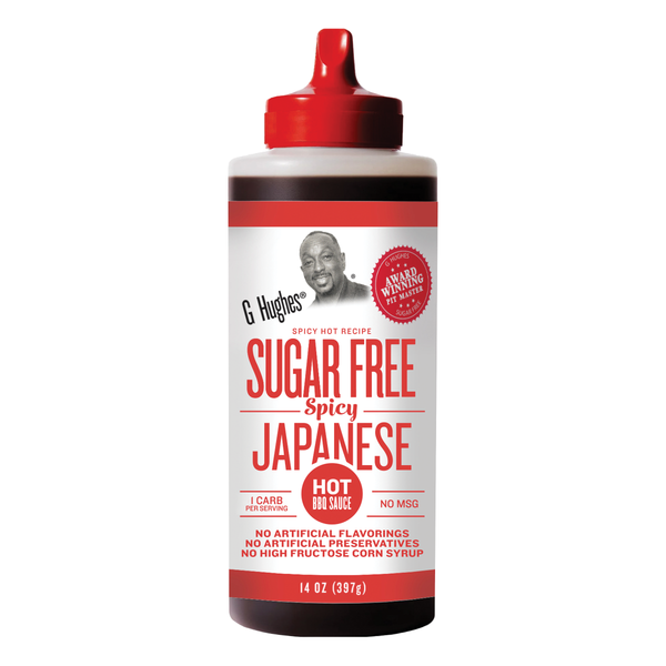 G Hughes Smokehouse - Sugar Free BBQ Sauce - Spicy Japanese - 14oz ...