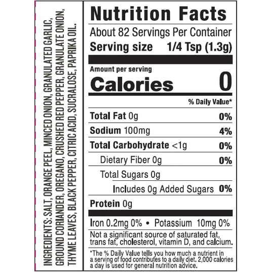 G Hughes Spice Rub - Chicken Herb - 3.75 oz - Low Carb Canada