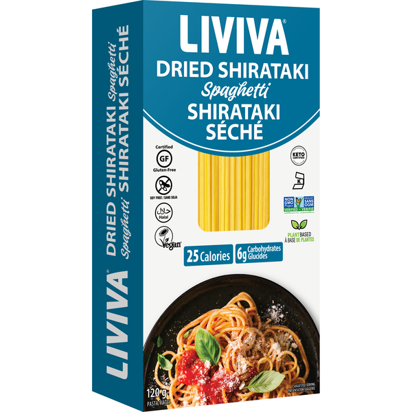 LIVIVA - The only bean and shirataki Keto Certified Pasta in the World ...