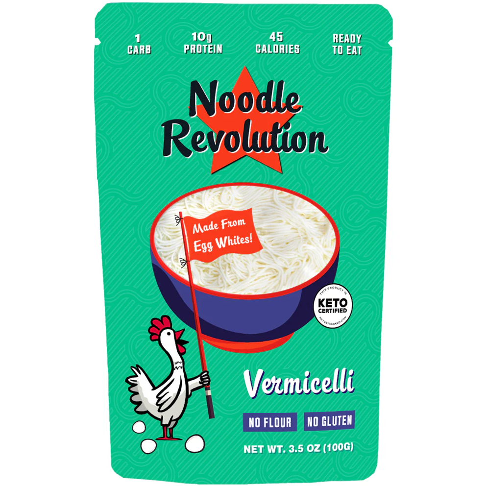 Pure Traditions - Noodle Revolution Keto Egg White Noodles - Vermicell ...