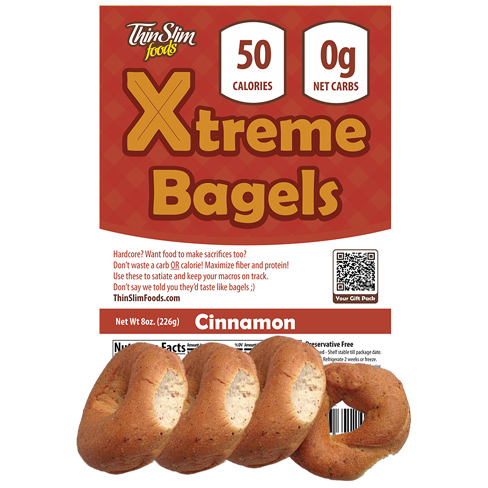 ThinSlim Foods - Xtreme Bagels - Cinnamon - Low Carb Canada
