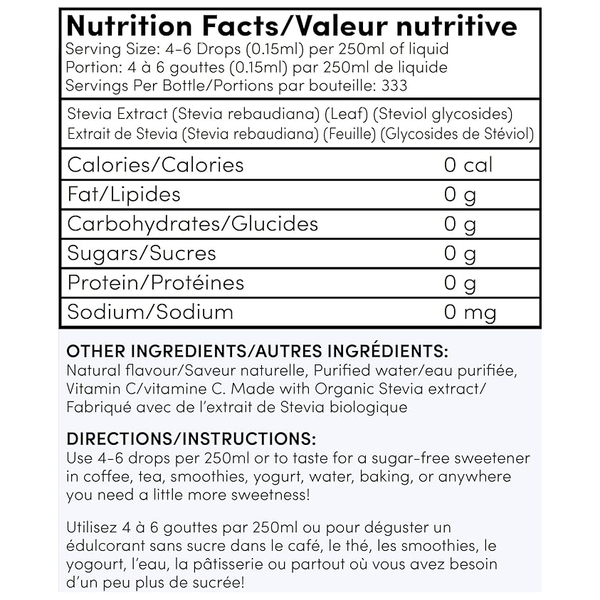 Trume - Sweet Stevia Drops - Root Beer - 50ml - Low Carb Canada