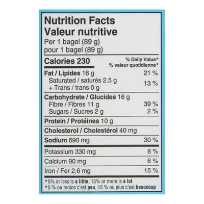 Unbun - Bread - Everything Bagel - 360g - Low Carb Canada