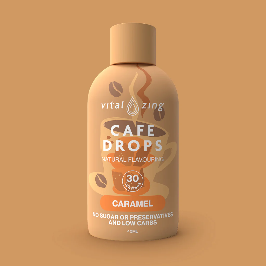 Vital Zing - Sugar Free Cafe Drops - Caramel - 40ml – Low Carb Canada