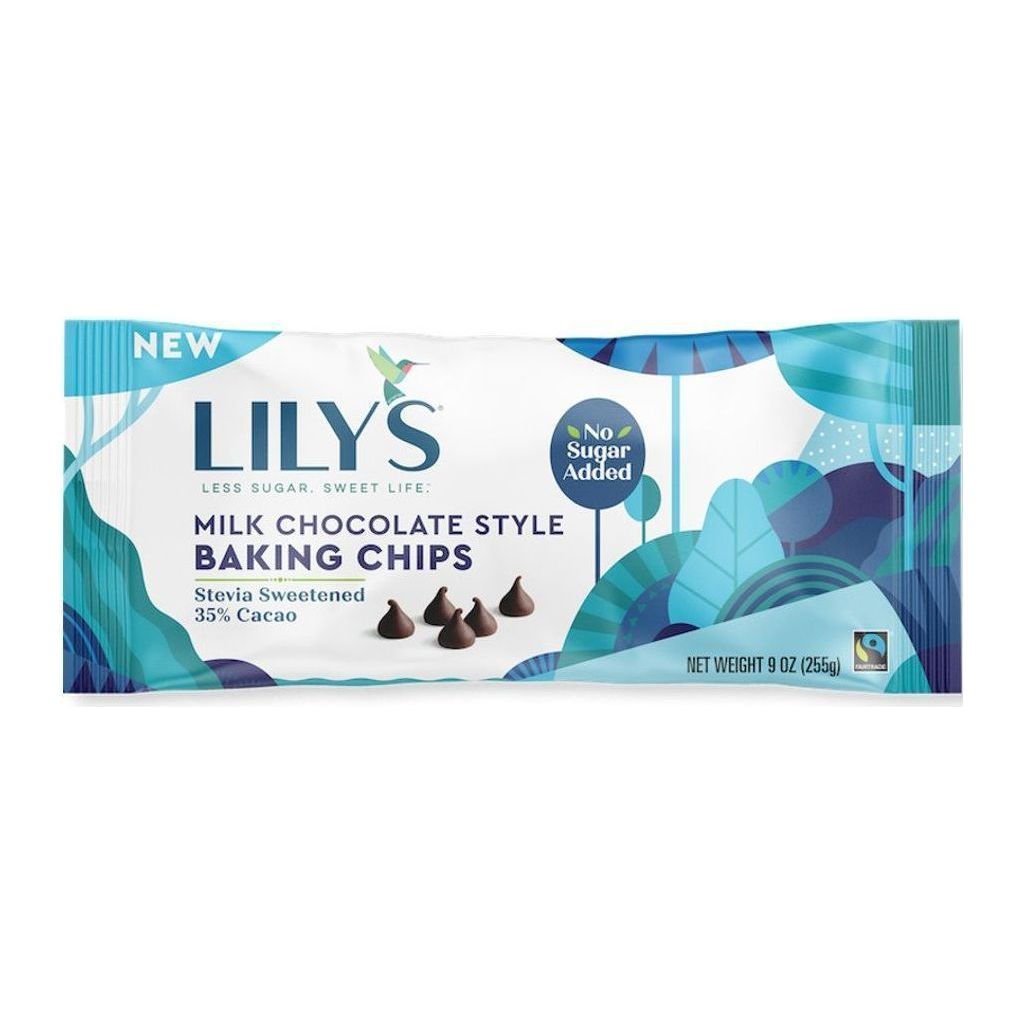 Lily's - Baking Chips - Milk Chocolate Style 40% Cacao - 255 g - Low ...